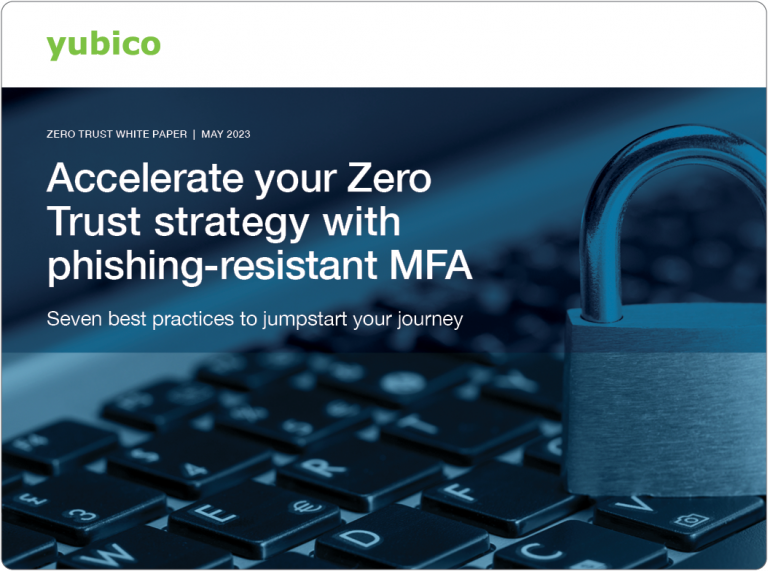 Accelerate Your Zero Trust Strategy w/ Strong Authentication