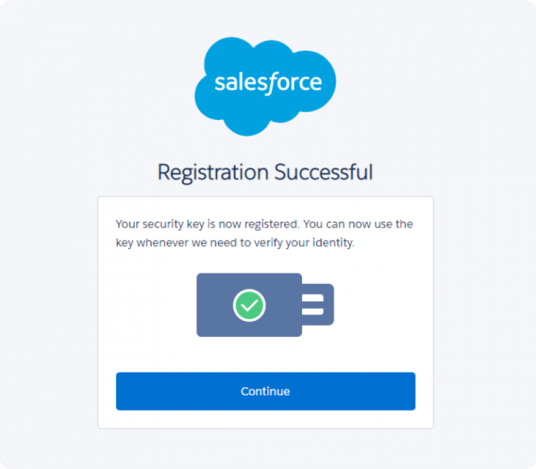 Salesforce and YubiKeys | 2FA | Yubico