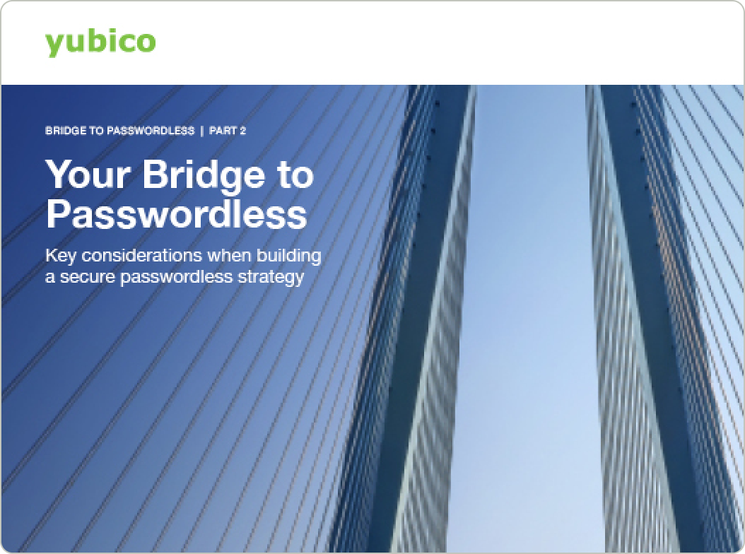 Considerations When Building a Secure Passwordless Strategy