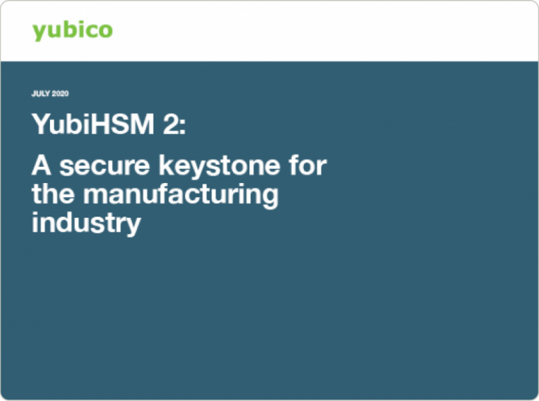 Hardware Security Module (HSM) For Modern Systems | Yubico