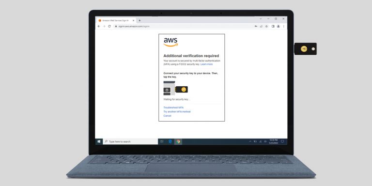 Enhanced Security: FIDO2 Security Keys Now Supported on AWS